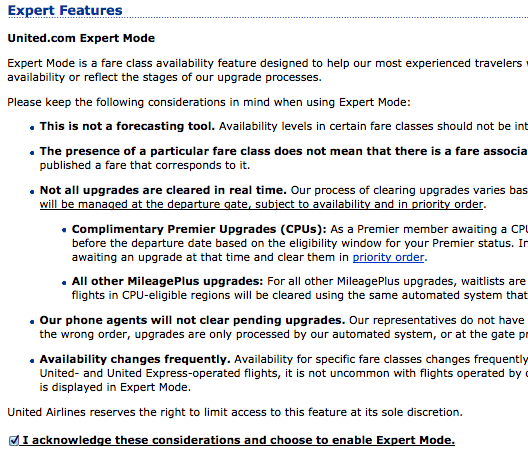 How to Use United Expert Mode - MileValue