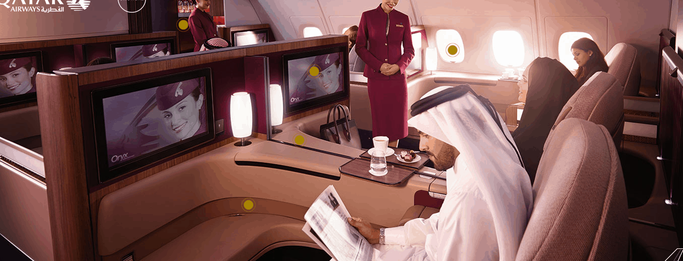 Fantastic Qatar A380 First Class for 50,000 American Airlines Miles ...