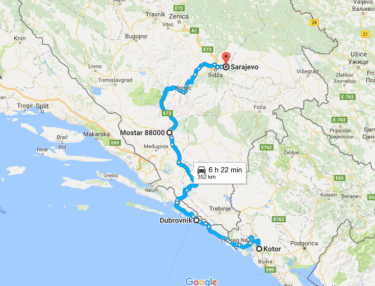 Trip Report: Kotor, Montenegro; Mostar & Sarajevo, Bosnia; Dubrovnik, Croatia - MileValue