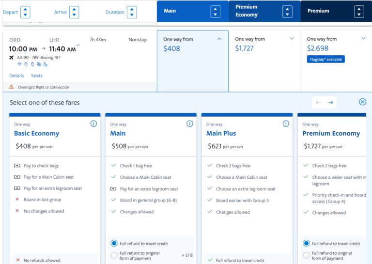 Best Ways to Book American Airlines Flights with Chase Ultimate Rewards